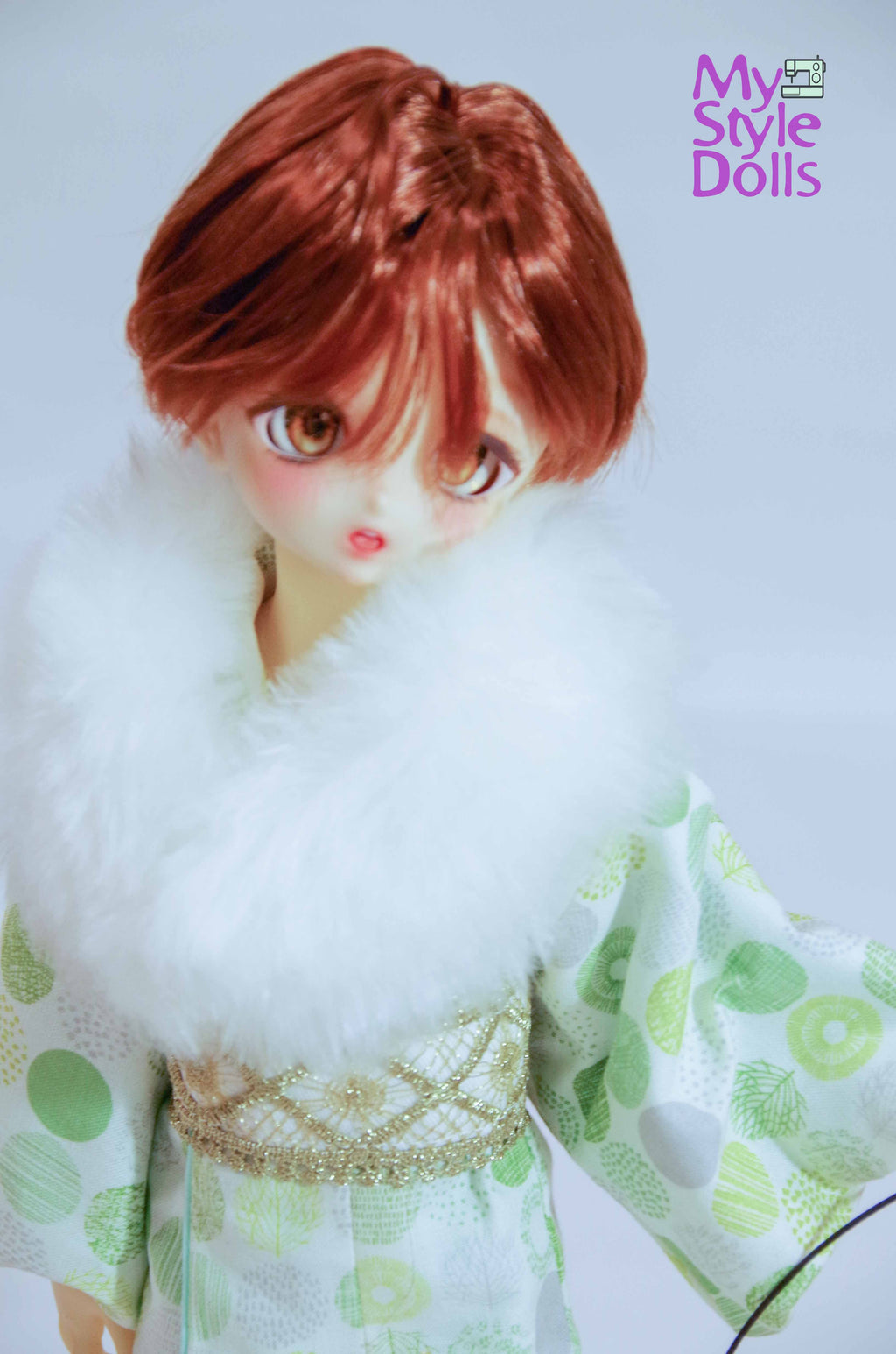 ドール服セット [TJ-003] 鮮やか！ フォレスト 着物 – My Style Dolls